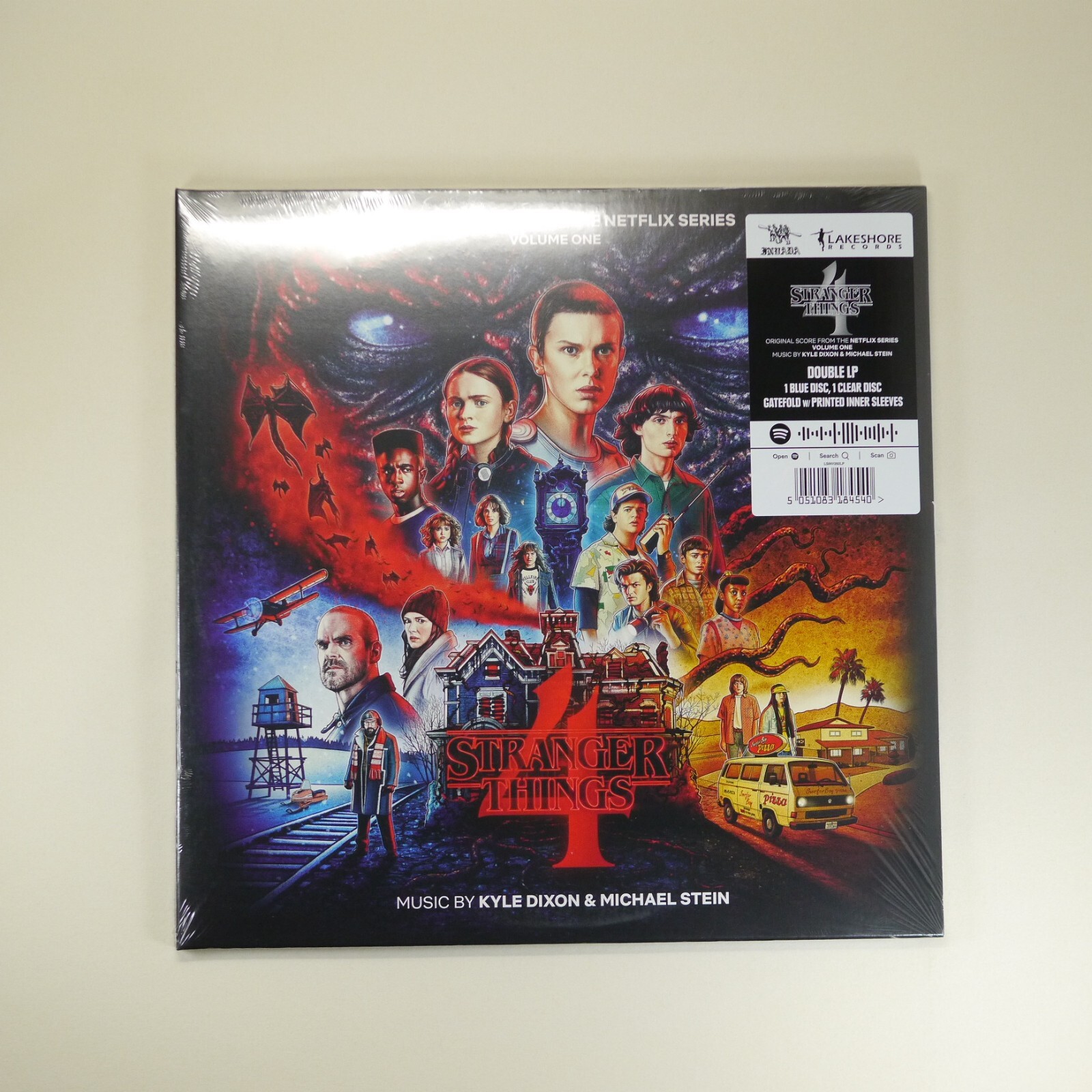 Stranger Things Season 4 Score Vol. One Vinyl [Gatefold, 180g, Colored ...