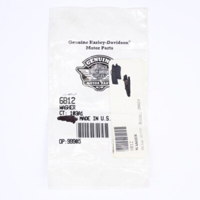 Harley-Davidson Washer Part Number - 6812 | eBay