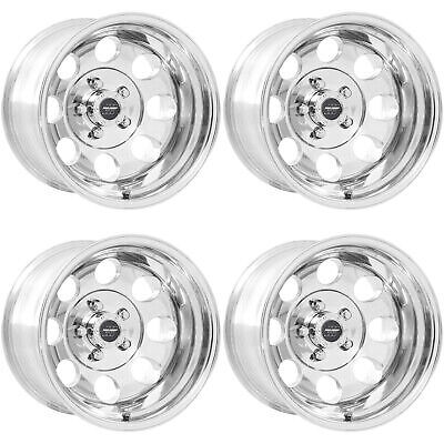 (Set-4) Pro Comp PA69 Vintage 15x10 5x5.5" -47mm Polished Wheels Rims ...