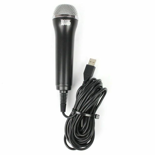 Logitech Konami E-ur20 USB White Microphone for Xbox 360 Ps2 Ps3 Wii ...