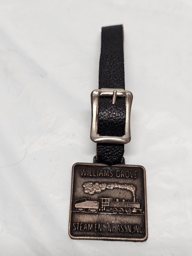 Vintage Antique Watch Fob Williams Grove Steam Engine Assn.Inc | eBay