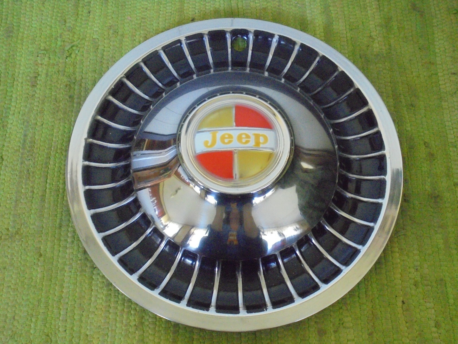 NOS 1960's Jeep 4x4 Hub Caps 16" Set 4 Cutlas Turbine Deluxe Wheel ...