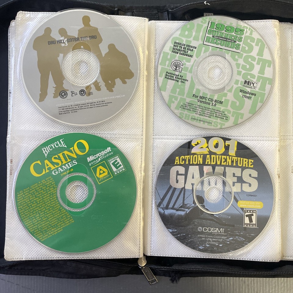 Lot of 28 PC Games Disc Only Wholesale Lot Bundle UNTESTED With CD ...