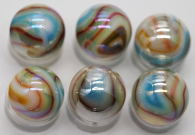 6 Rare "Unicorn or Pan American" Marbles - Vacor/Mega Marbles for ...