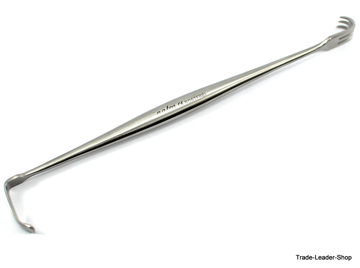 SENN MILLER Hook Retractor wound retractors 16 cm 3 Sharp prongs ...