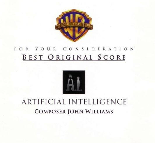 For Your Consideration: A.I. Artificial Intelligence: Score PROMO FYC ...