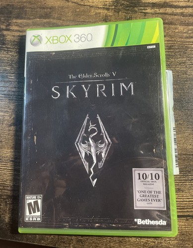 The Elder Scrolls V: Skyrim Xbox 360 CIB Complete Map + Manual Tested ...