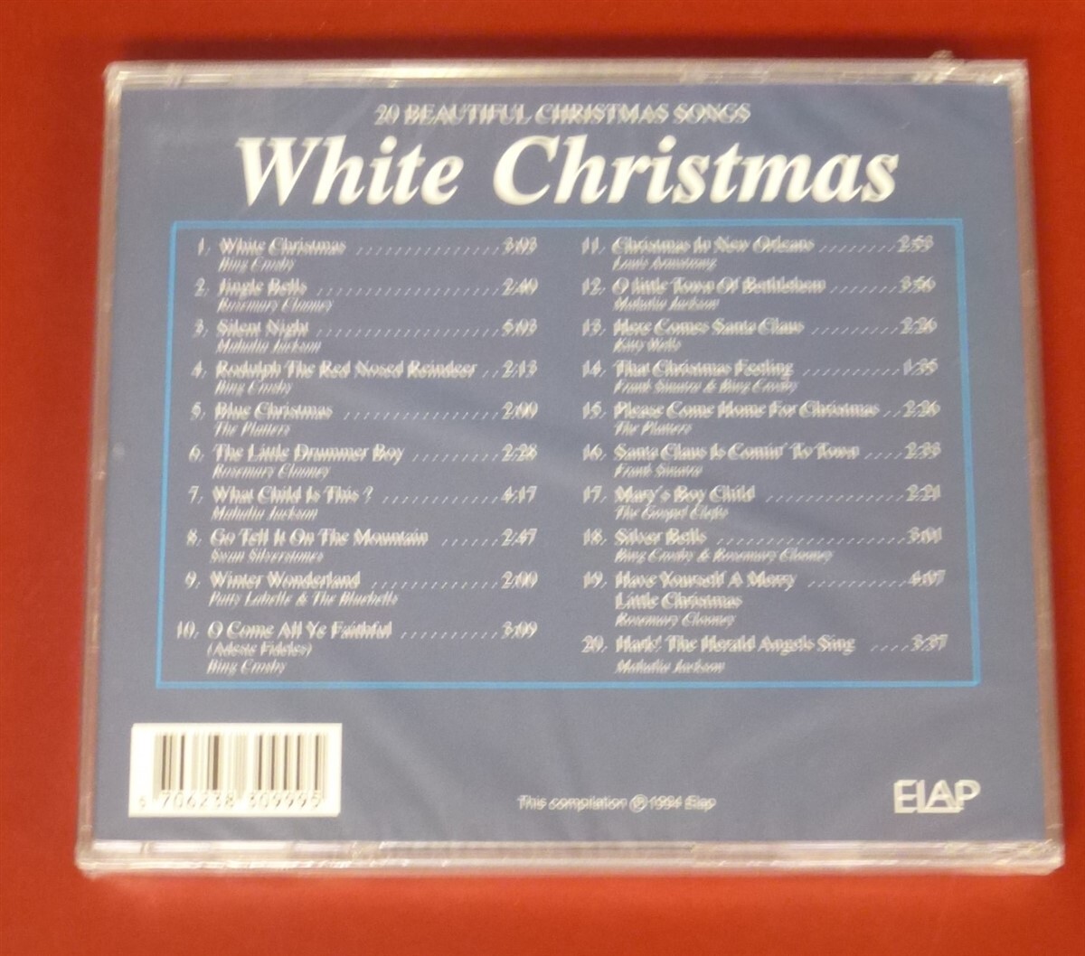 CD White Christmas 20 Beautiful Christmas Songs Mahalia Jackson Bing ...