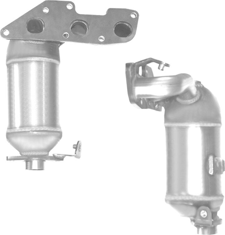 BM Front Catalytic Converter Euro 4 Fits Daihatsu Charade 2005-2007 1.0 ...