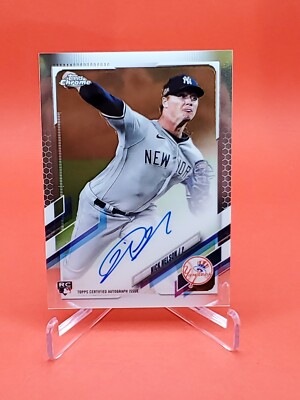Nick Nelson 2021 Topps Chrome RC #RA-NNE On Card Auto New York Yankees ...