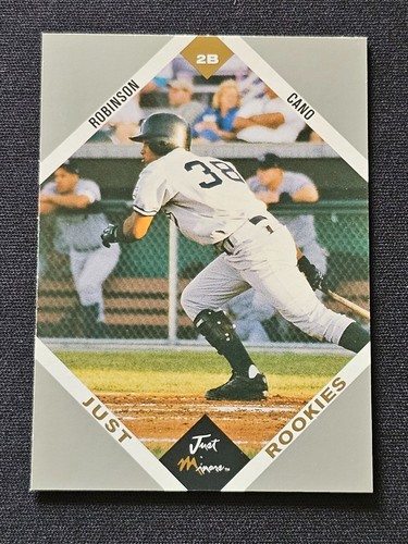 ROBINSON CANO 2003 JUST MINORS SILVER EDITION ROOKIE CARD #10! YANKEES ...