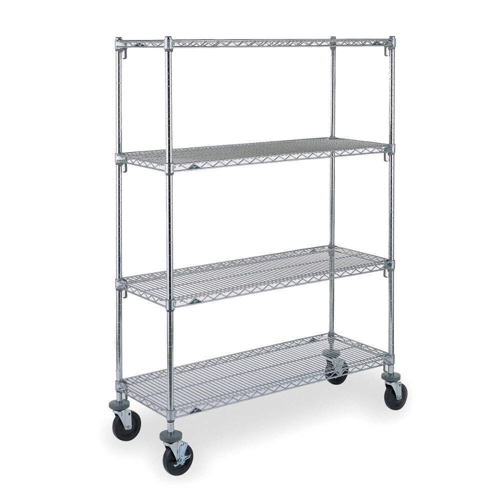 Metro Cart 1B 36 in x 18 in x 67 Adjustable Shelf Wire Cart for sale ...