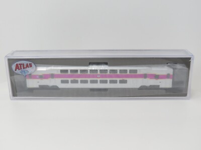 Atlas N 50006641 Massachusetts Bay MBTA #776 Multi-Level Commuter Coach ...