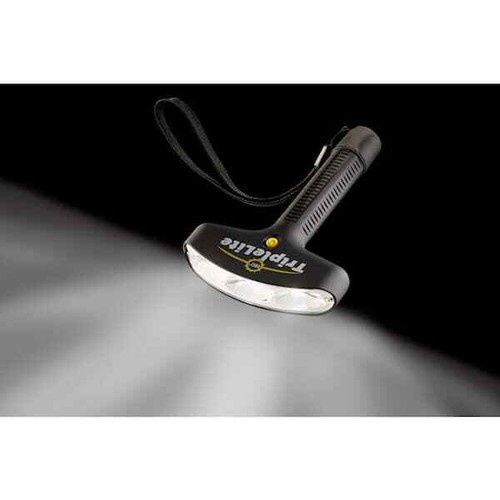 TripleLite Flashlight LED Wide Angle Beam Lightweight 300 Lumen Plastic ...
