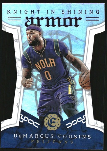 2016-17 Panini Excalibur - Knight in Shining Armor Purple #9 DeMarcus ...