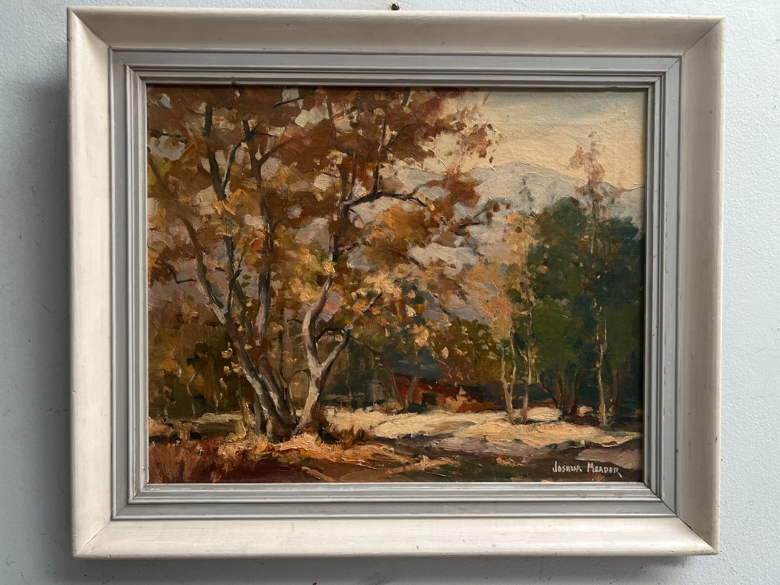 Vintage Joshua Meador Oil Painting California Disney Studio Artist | eBay