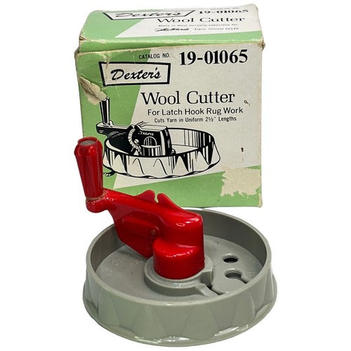 Dexter's Wool Cutter For Smyrna Latch Hook Rug Work 12-01065 Lee Wards ...