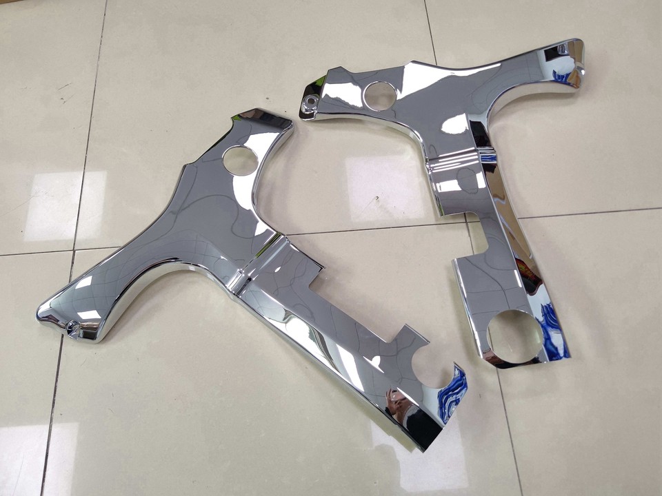 Chrome Frame Covers For Suzuki Hayabusa GSX1300R GSX1300RA ABS Limited ...