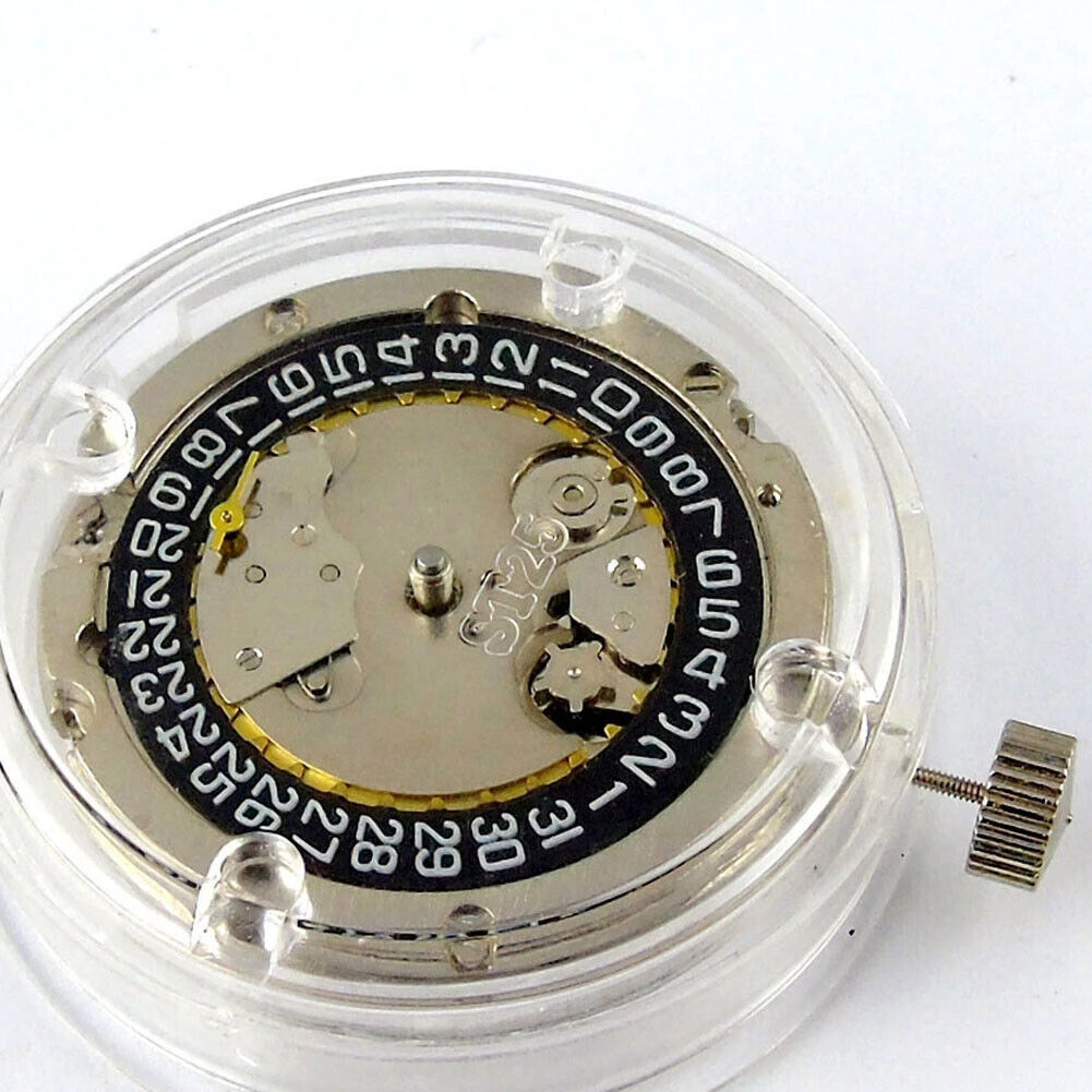 ST25 Seagull ST2555 Automatic Watch Movement Small Second 9H Perlage ...