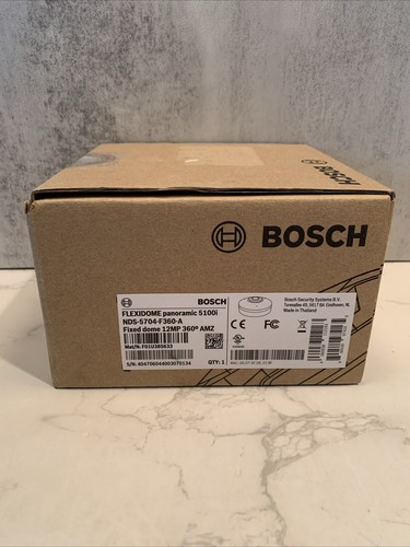 Bosch Flexidome Panoramic 5100i NDS-5704-F360-A Fixed Dome 12MP 360 ...
