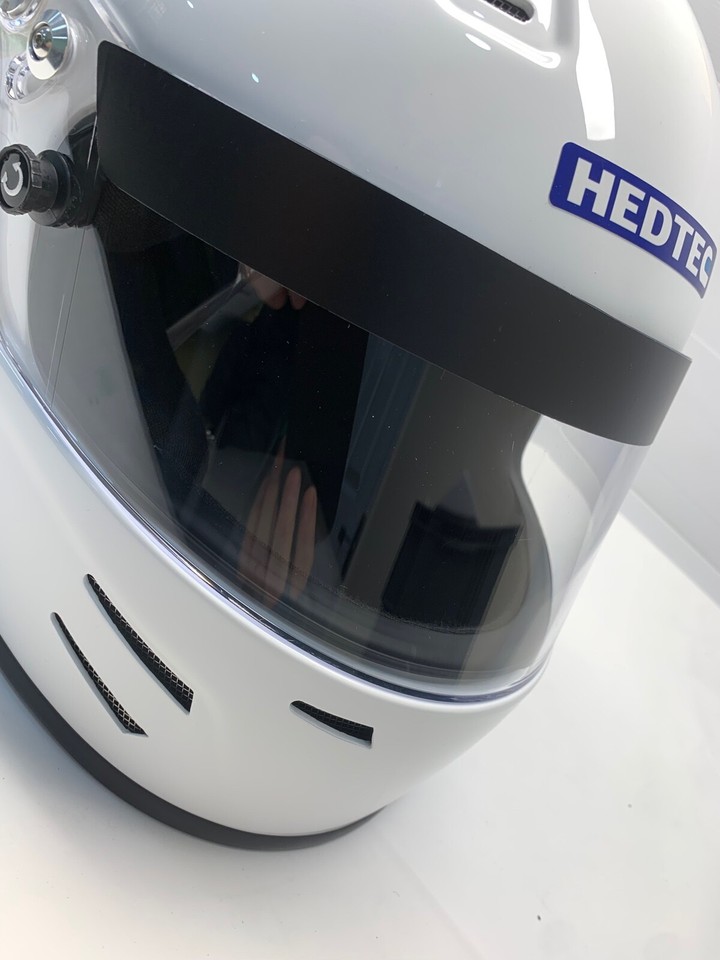 Hedtec H-Force Full Face Helmet Snell SA2020 + Hans Posts Stand 21 HANS ...