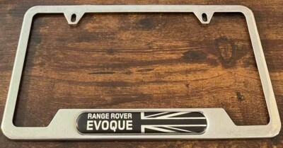 Range Rover Evoque Dealership Vintage License Plate Frame 2023 2022 ...
