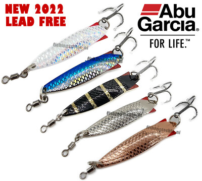 Abu Garcia Toby Lead Free LF Fishing Spoon Lures Trout Salmon Perch 7 ...