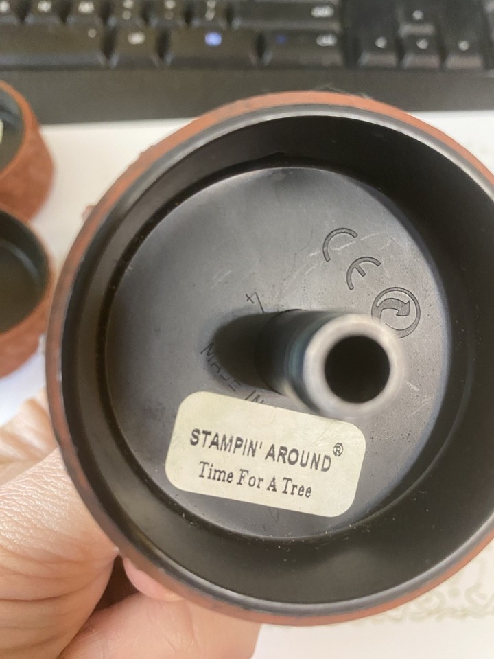 Rollagraph Stampin’ Up! Stamp Wheels Ornaments Gingerbread Trees ...