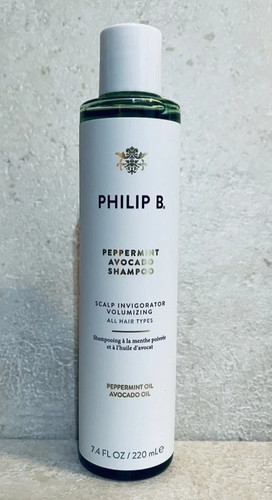 Philip B Peppermint Avocado Shampoo 7.4 floz Scalp Invigorator ...