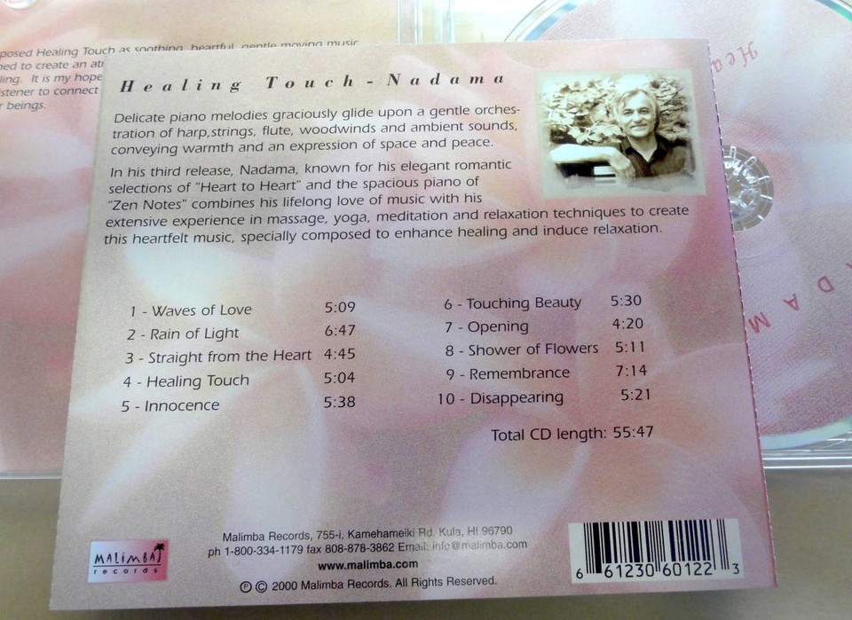 Nadama/Healing Touch CD Healing New Age Malimba Records | eBay