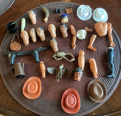 Vintage 70’s & 60’s Figures Super Joe, Captain Action, Mego, Big Jim ...