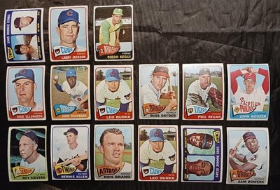 1965 Topps Baseball Lot (30) Cards | eBay
