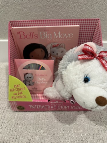 NEW 2012 Hallmark Bell Dog Interactive Story Buddy Plush CD & Gift Book ...
