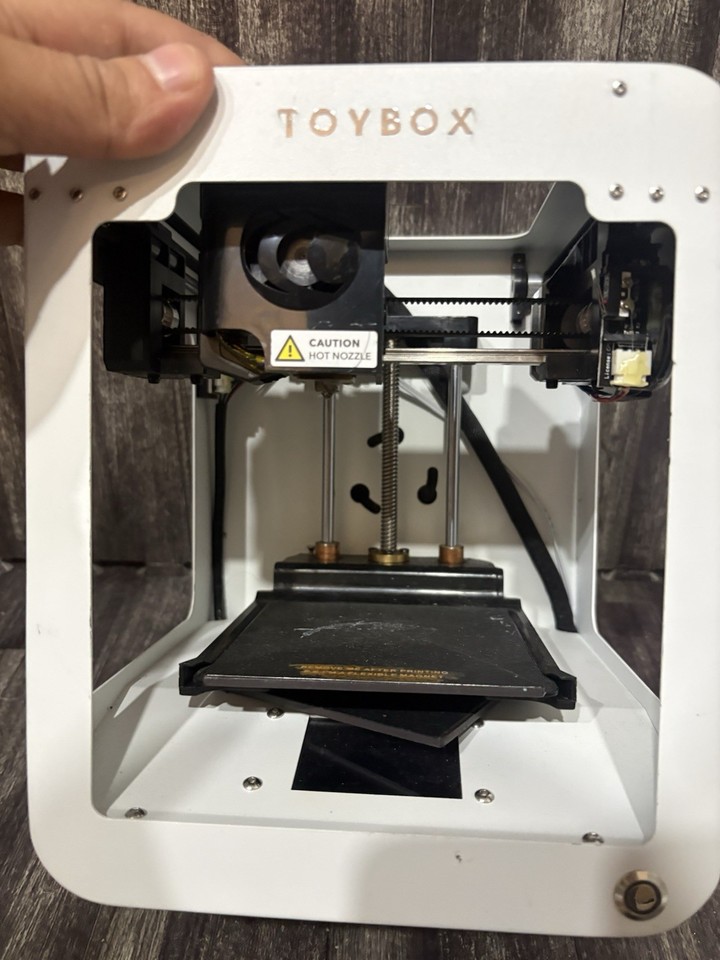 Toybox Labs Alpha 3D Printer White Unit Only Read Desc Fast Ship | eBay