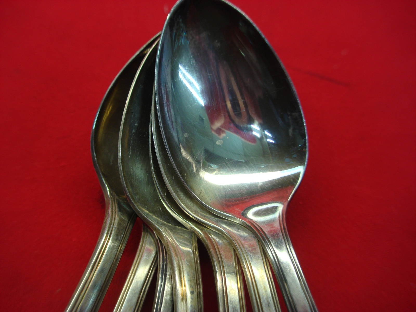 VINTAGE PLYMOUTH SILVER PLATE - JEWEL PATTERN - 16 TEASPOONS - FANCY ...