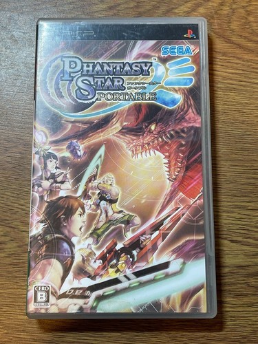 PSP play station portable JAPAN PHANTASY STAR PORTABLE | eBay