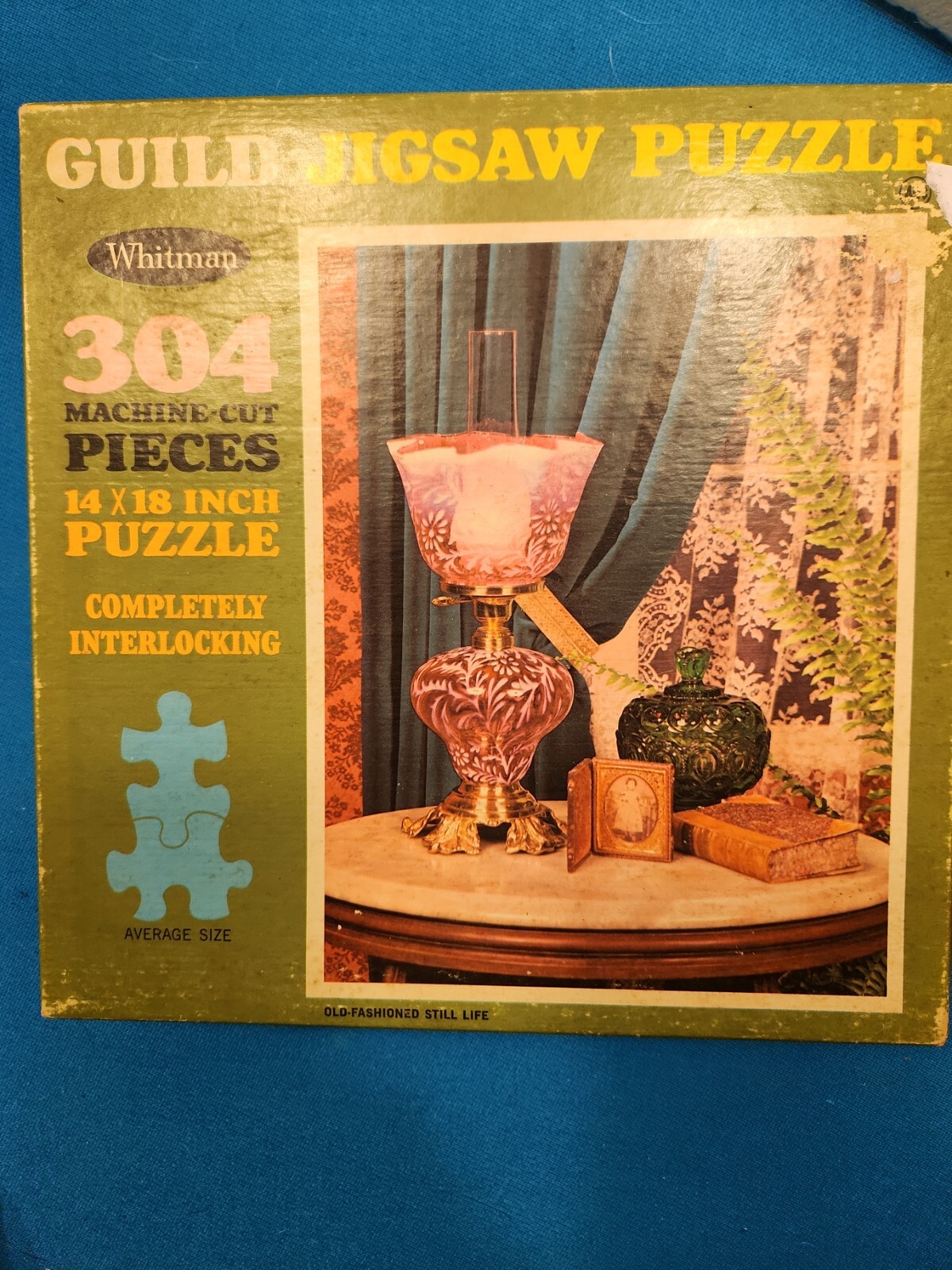 Guild Jigsaw Puzzle Whitman Old Fashioned Still Life 304 Pieces | eBay