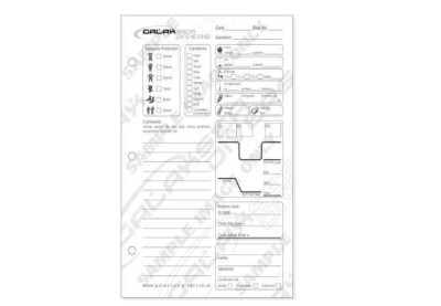 Scuba Diving Log Book Pages/Inserts - 50 Pages (100 Dive Logs) - 3 Hole ...