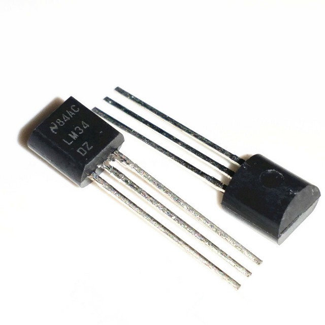 10Pcs New LM34DZ in-line TO-92 Temperature Sensor Triode LM34 | eBay