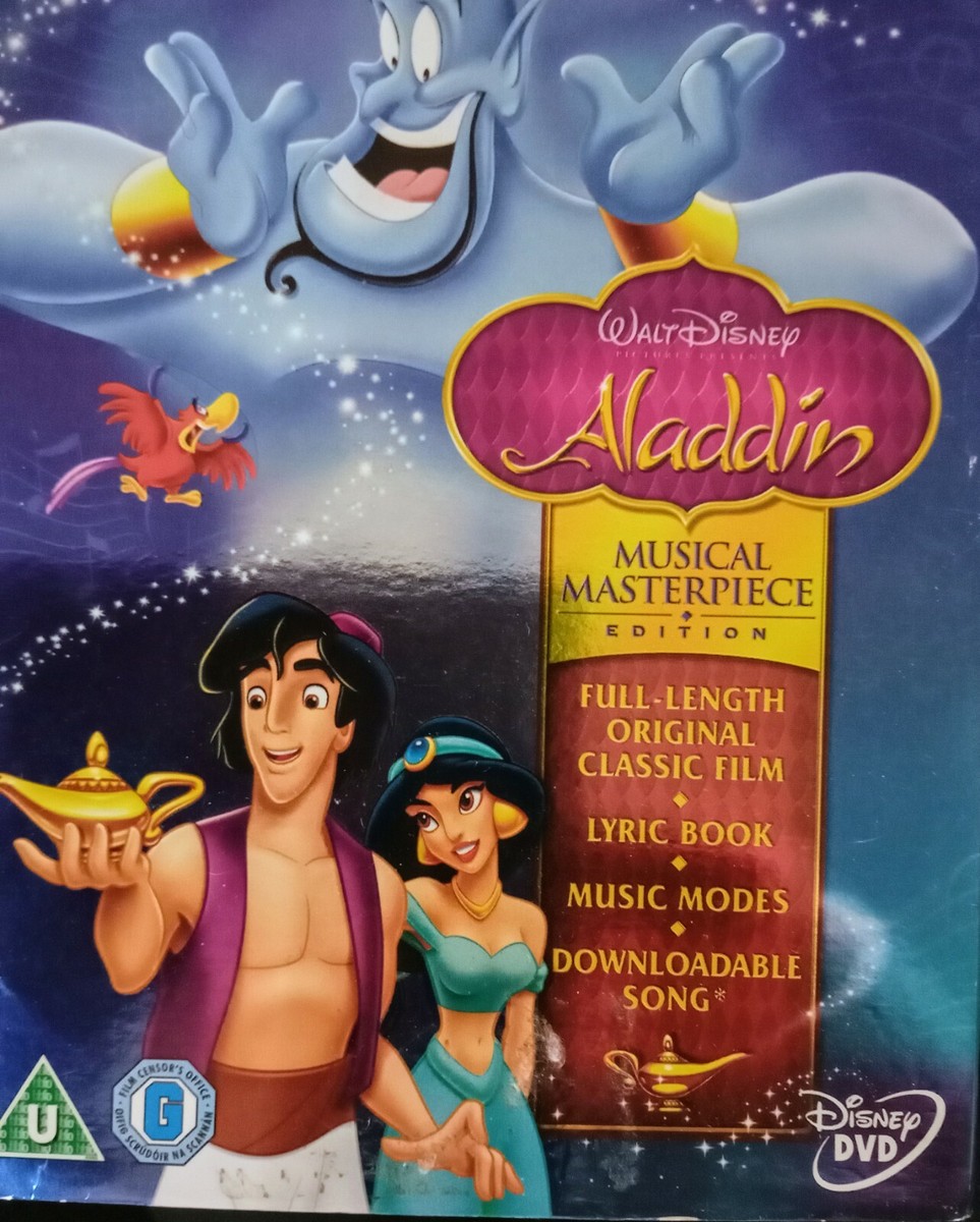 Aladdin Dvd Menu Aladdin Cinestory Comic (2016) – MSU Surplus Store