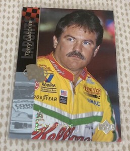 1995 Upper Deck Terry Labonte Electric Silver Signature Card #186 | eBay