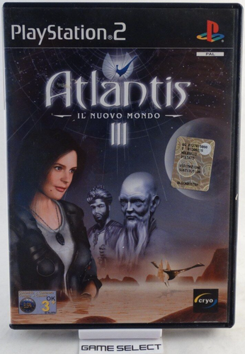 Atlantis III Le Nouveau Monde 3 Sony Ps2 Playstation 2 Pal ITA ...