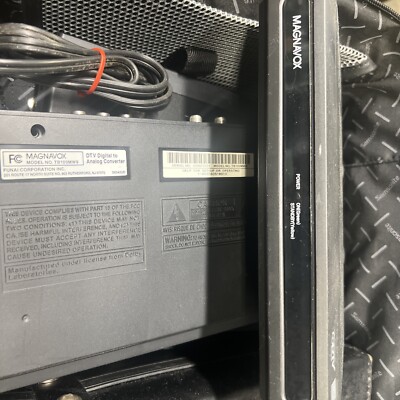 MAGNAVOX DTV Tuner Digital to Analog Converter SDTV Tuner TB100MW9 No ...