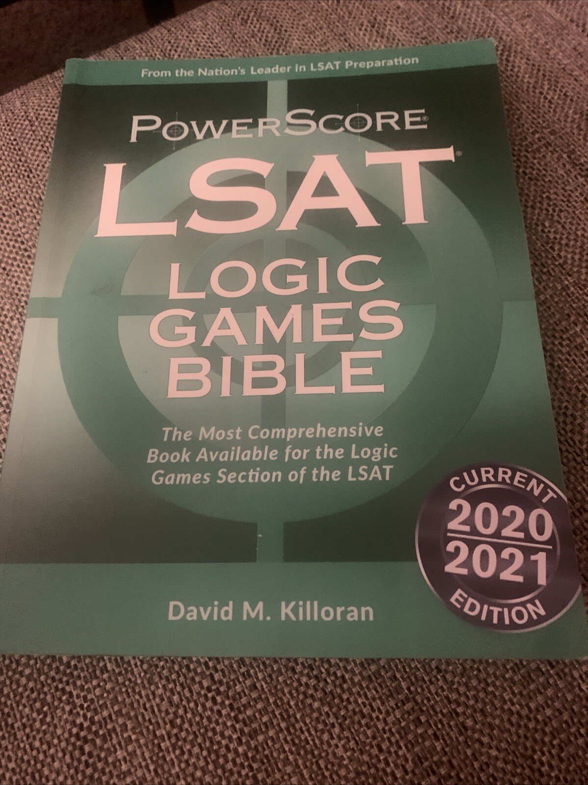 The Powerscore LSAT Logic Games Bible | eBay