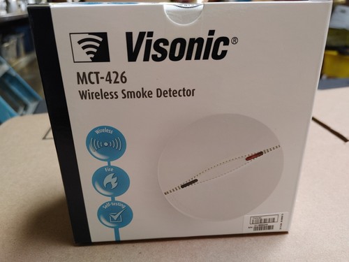Visonic MCT-426 Wireless Smoke Detector ( Brand New) | eBay