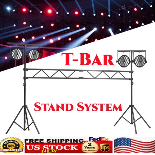 T-Bar Light Truss Stand System - Trussing DJ Booth Kit Lighting Stage ...