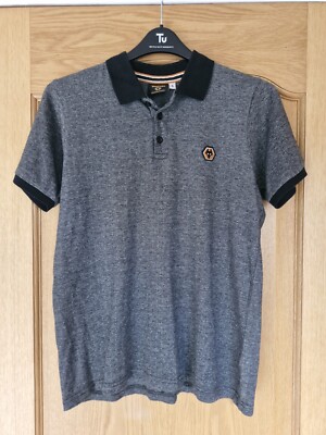 Mens Wolves Official Football Club Polo Shirt Size Small Wolverhampton ...