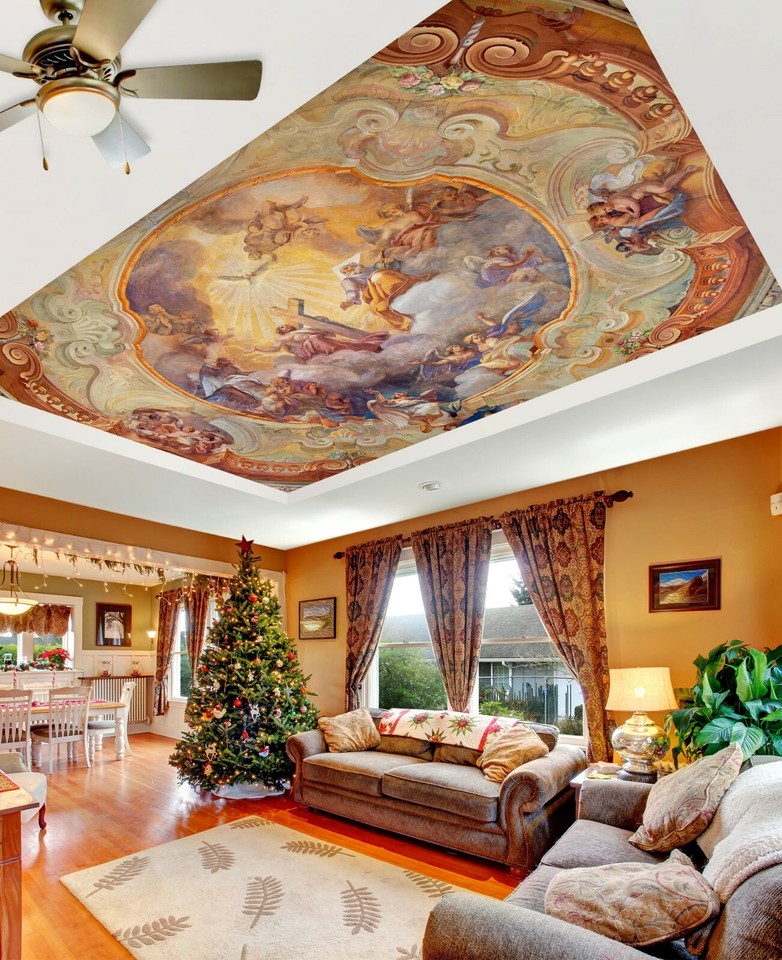 3D Religious Art NA538 Ceiling WallPaper Murals Wall Print Decal AJ US ...