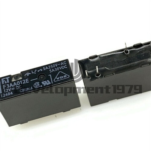 2pcs Fuji F3AA012E Power Relay 5A 250VAC 4 Pins x NEW | eBay