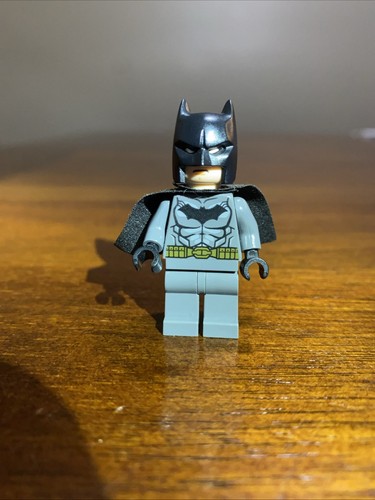 LEGO Batman Minifigure Gray Suit With Cape | eBay